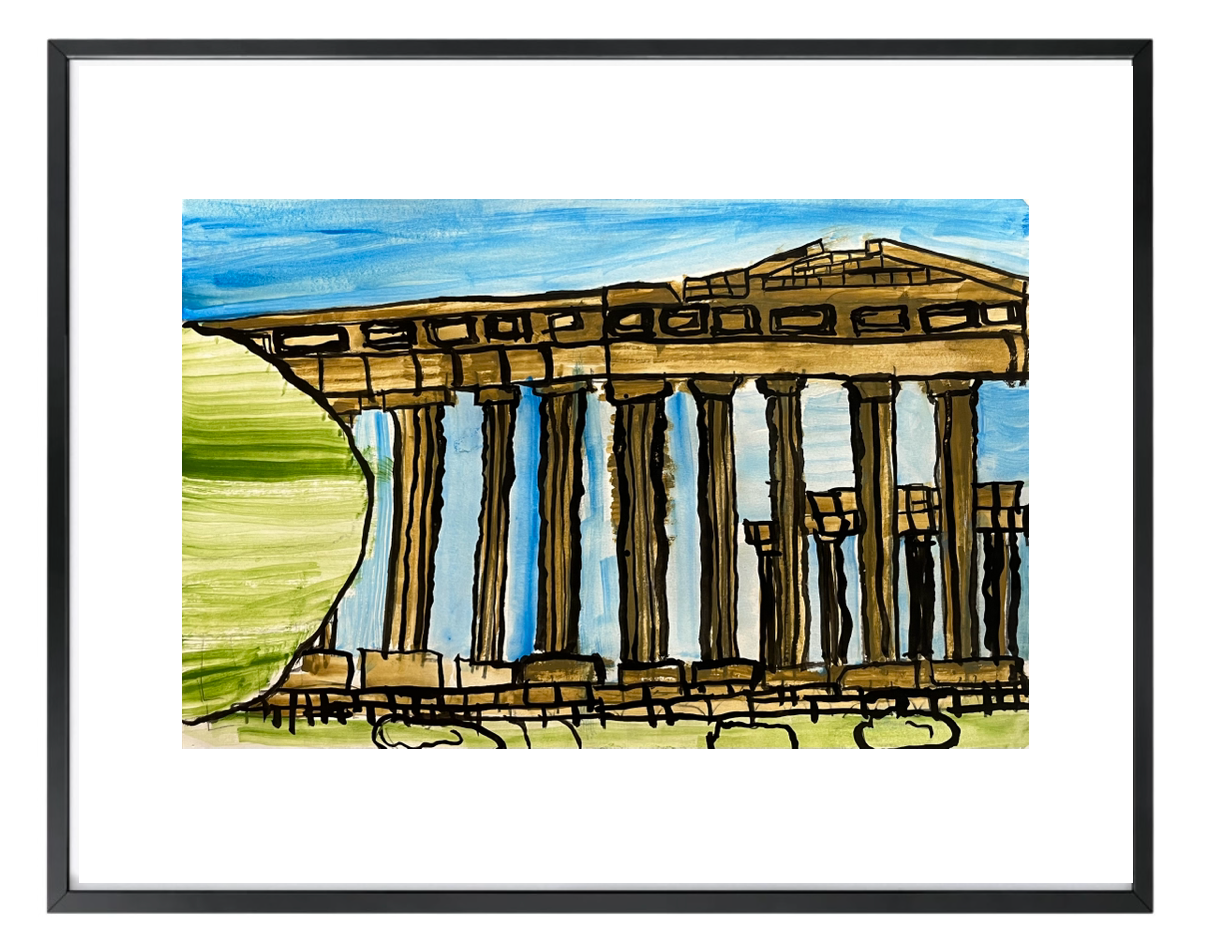 Ryan Curl - Ancient Ruins – Maggie Daly Arts Cooperative